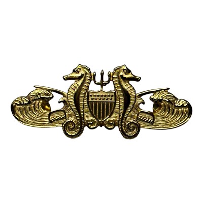 U.S. COAST GUARD OFFICER PORT SECURITY BADGE VANGUARD V-21-CG GOLD TONE ...