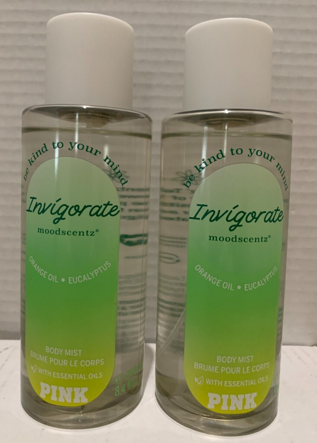 VICTORIA’S SECRET PINK INVIGORATE FRAGRANCE BODY MIST SPRAY 8.4 oz Lot ...