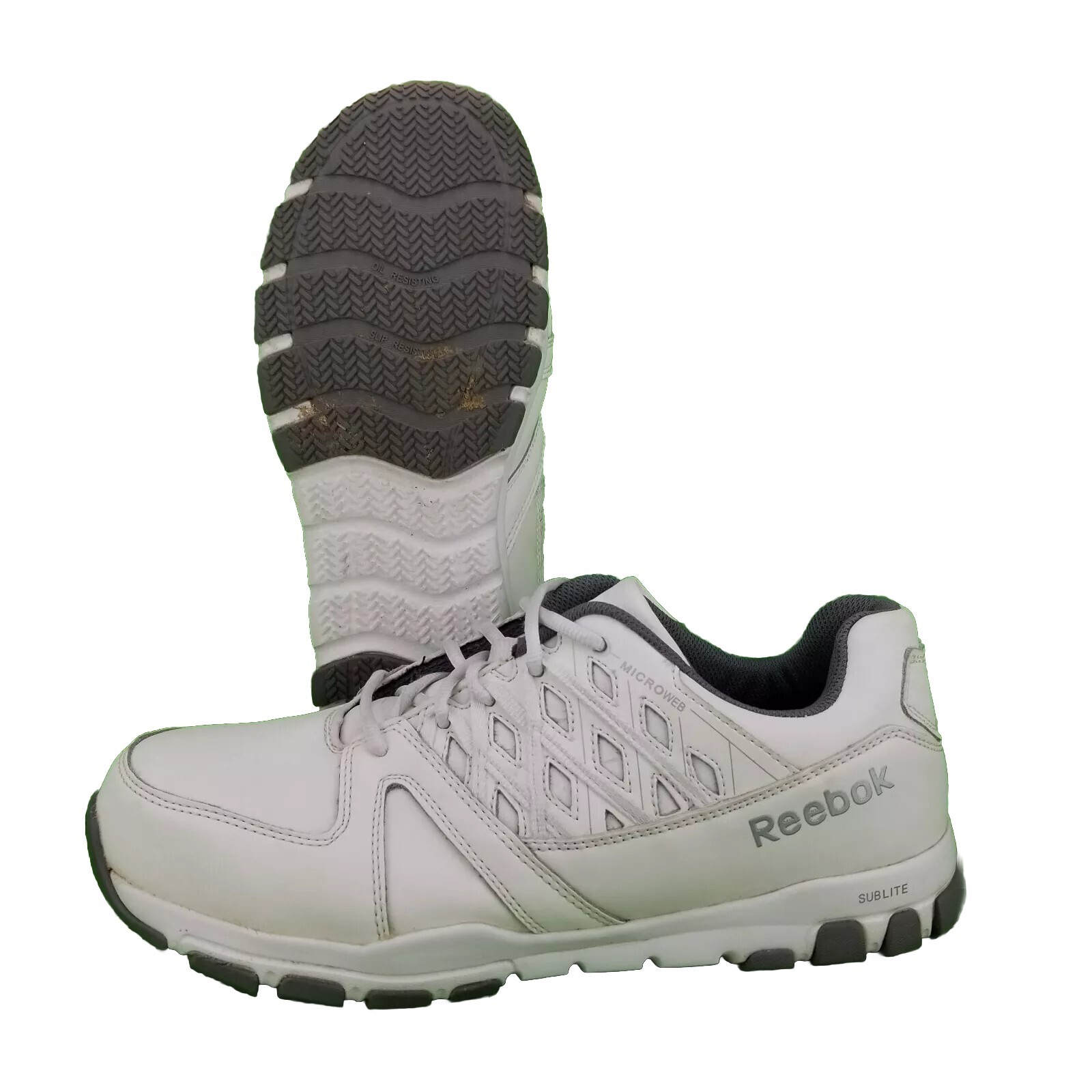 REEBOK Sublite Work RB443 Steel Toe Safety Shoes Men'… - Gem