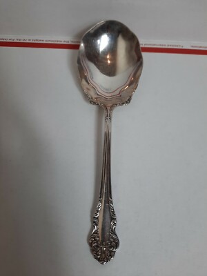 Community Silver Plate Triple Plus Serving Spoon 8.5" | eBay