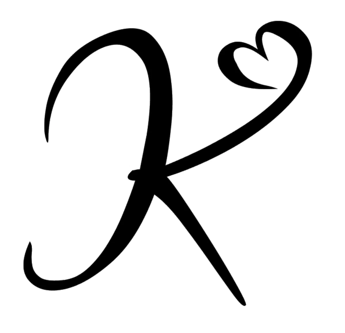 Fancy K Monogram