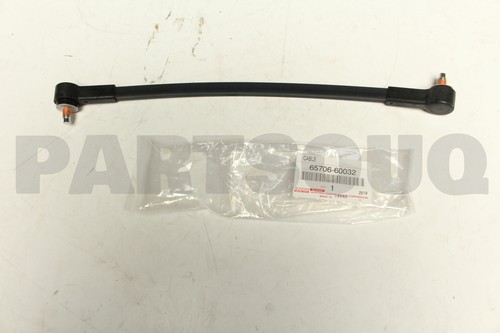 6570660032 Genuine Toyota STAY SUB-ASSY, TAIL GATE, RH 65706-60032 | eBay