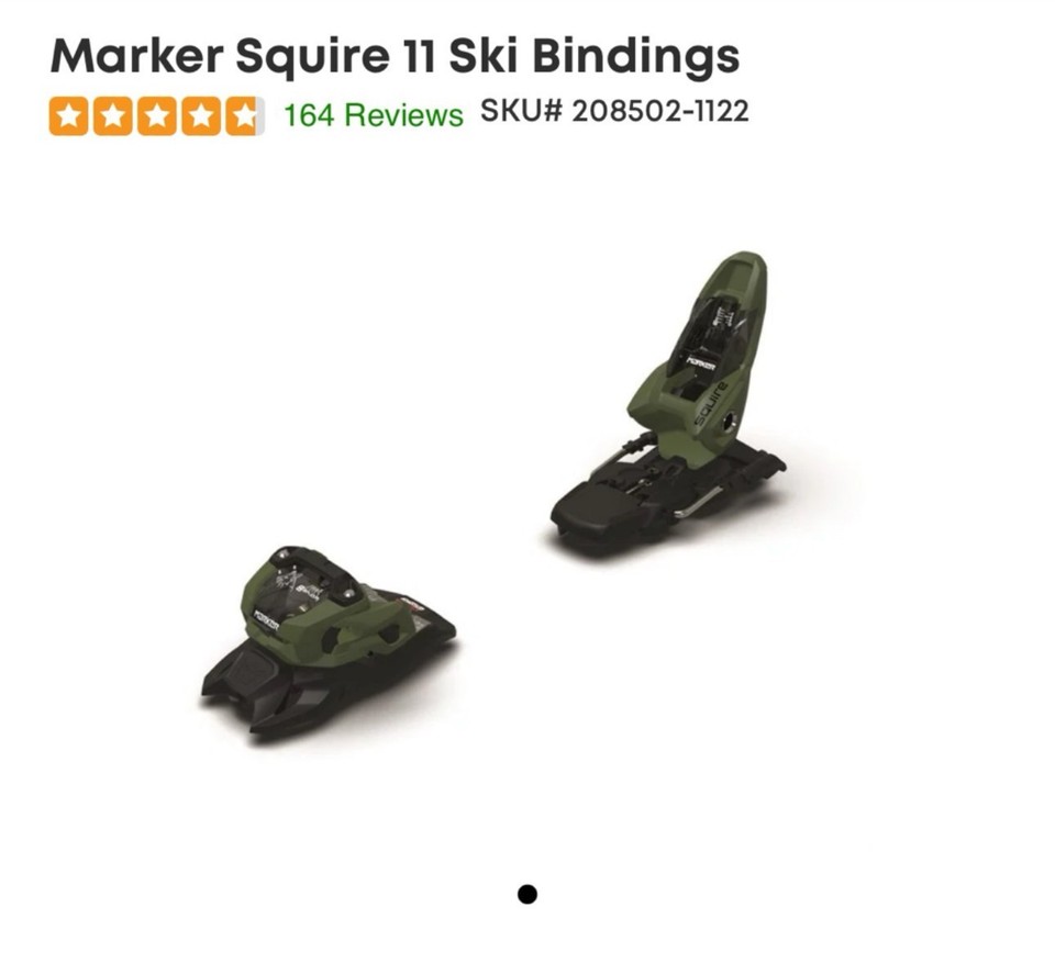 ON3P BigFeetz ski blades 99cm with Marker bindings | eBay