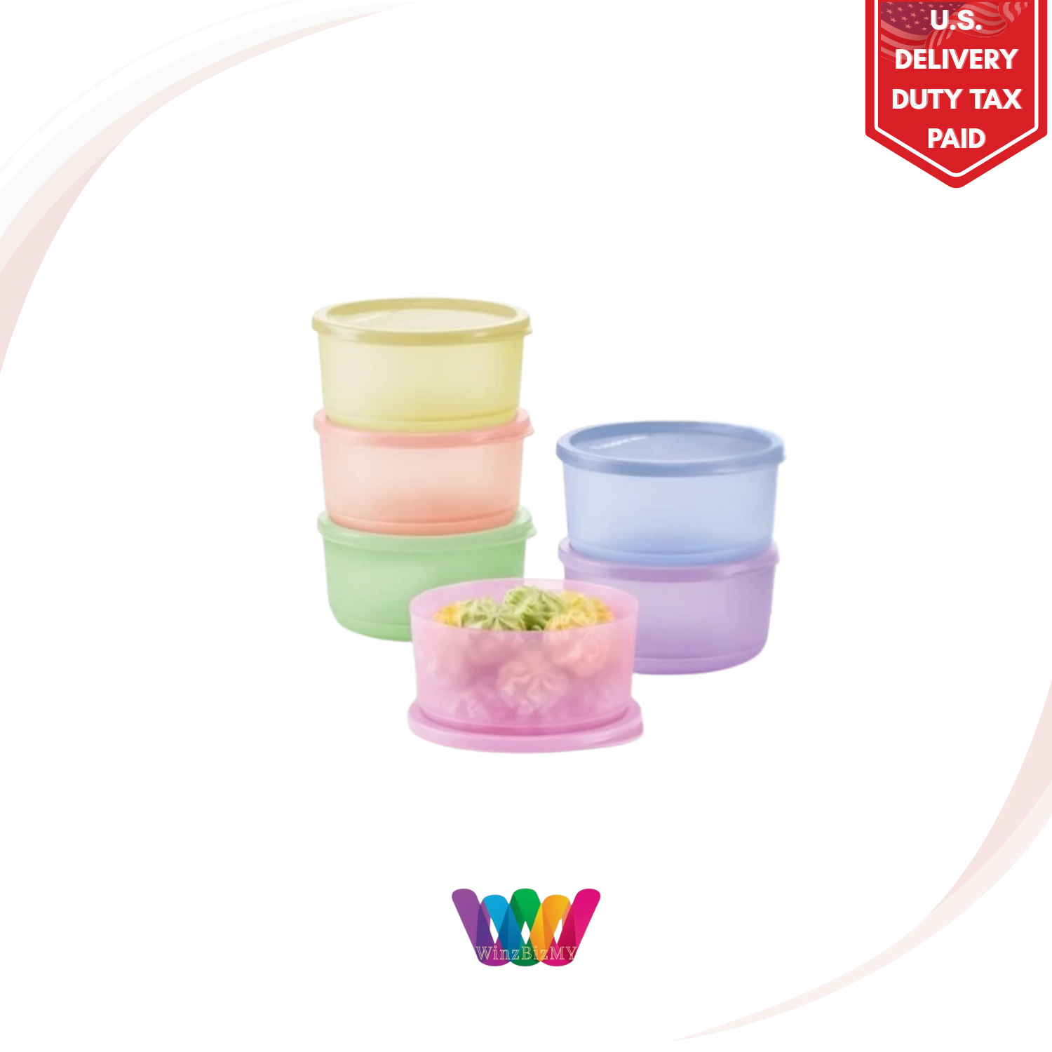 TUPPERWARE Summer Fresh Round (Set of 6) 530ml/ 17oz | eBay