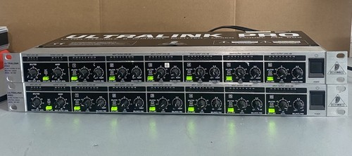 Lot Of (2) Behringer Ultralink Pro 8-Channel Splitter/Mixer MX882 ...