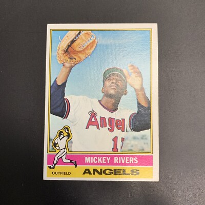 1976 Topps Mickey Rivers # 85 California Angels Baseball Card | eBay