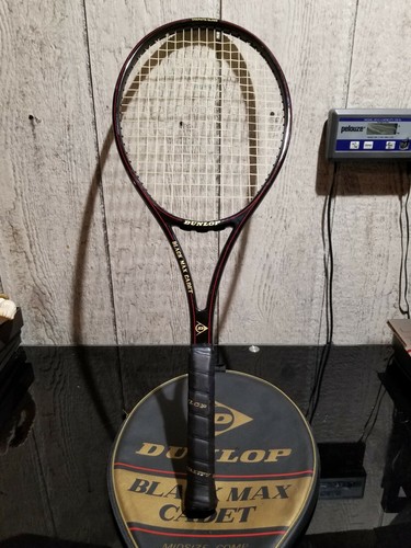 Dunlop Black Max Cadet Midsize Tennis Racquet with Cover | eBay
