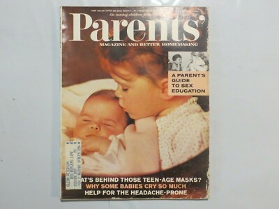 Parents Magazine April 1964 Sex Education What's behind Teen-Age Masks ...
