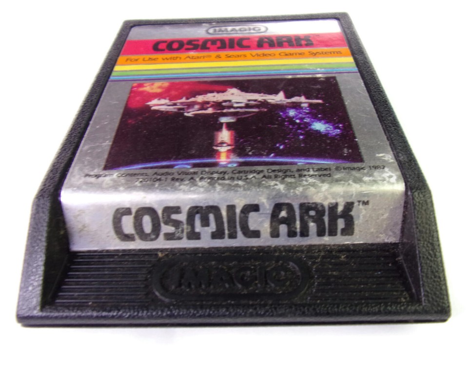 UNTESTED Cosmic Ark Atari 2600 Game Cartridge AUTHENTIC | eBay