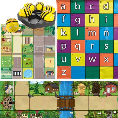 Bee-Bot Programmable Coding Robots Classroom Starter Set Educational ...