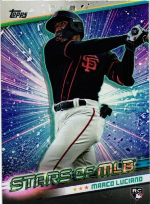 2024 TOPPS STARS OF MLB MARCO LUCIANO RC ROOKIE BASEBALL CARD #SLMB-30 ...