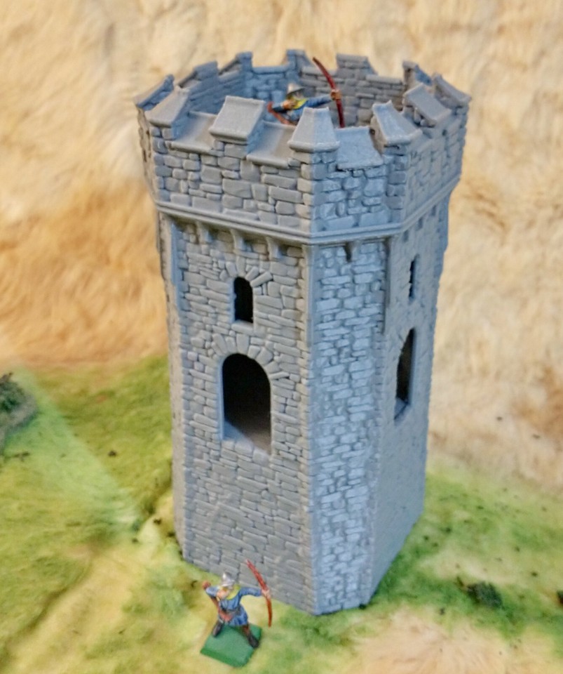 Greendale Modular Fortress 28mm Castle Terrain D&D Warhammer LotR Pike ...