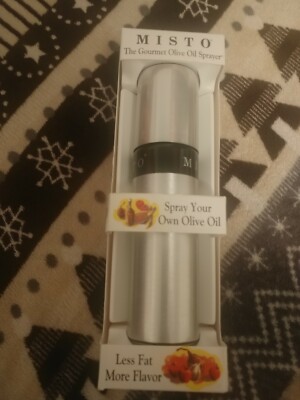 Misto Brushed Aluminum Olive Oil Sprayer Fine Mist Spray Bottle ...
