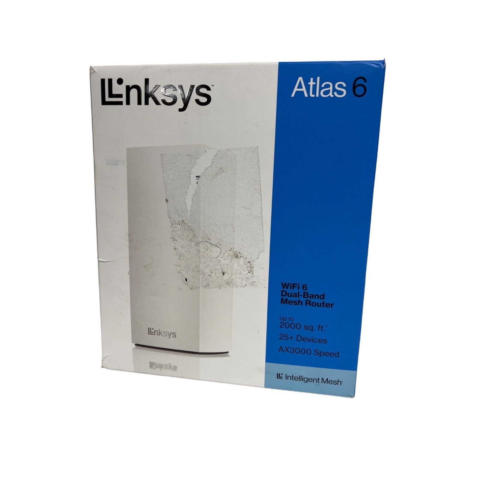Linksys Atlas 6: Dual-Band Mesh WiFi 6 System 1-Pack MX2001 - New/Open ...