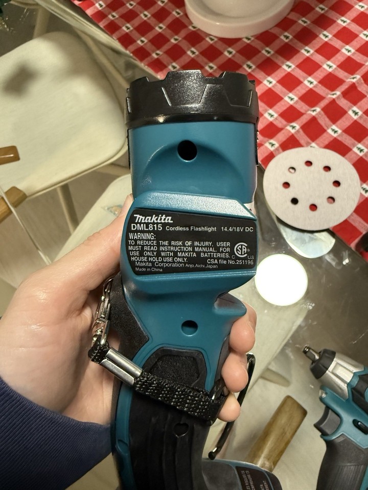 Makita DML802 18V Cordless LED Flashlight 88381675758| eBay