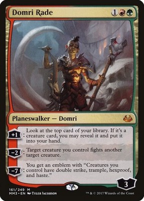 Domri Rade – Modern Masters 2017 (MM3) – NM – Magic The Gathering MTG ...