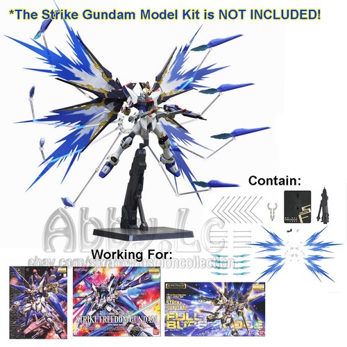 DRAGOON System Wing Effect Parts w/ Base Set For 1/100 MG Strike ...