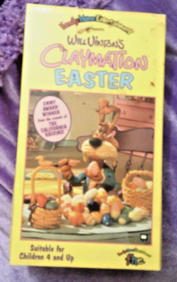 Claymation Easter From Creator of California Raisins VHTF Emmy Award ...