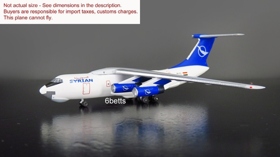 Aeroclassics 1/400 Syrian IL-76 YK-ATA Diecast Metal Model Plane T | eBay