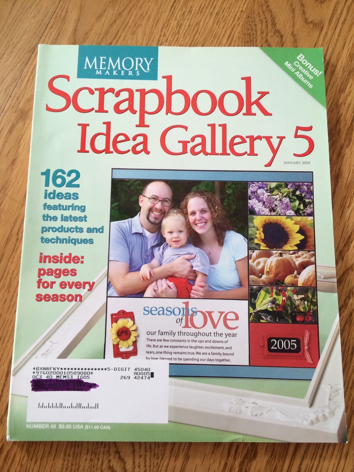 Memory Makers Magazine #48 January 2005 Edition - Scrapbook Idea ...
