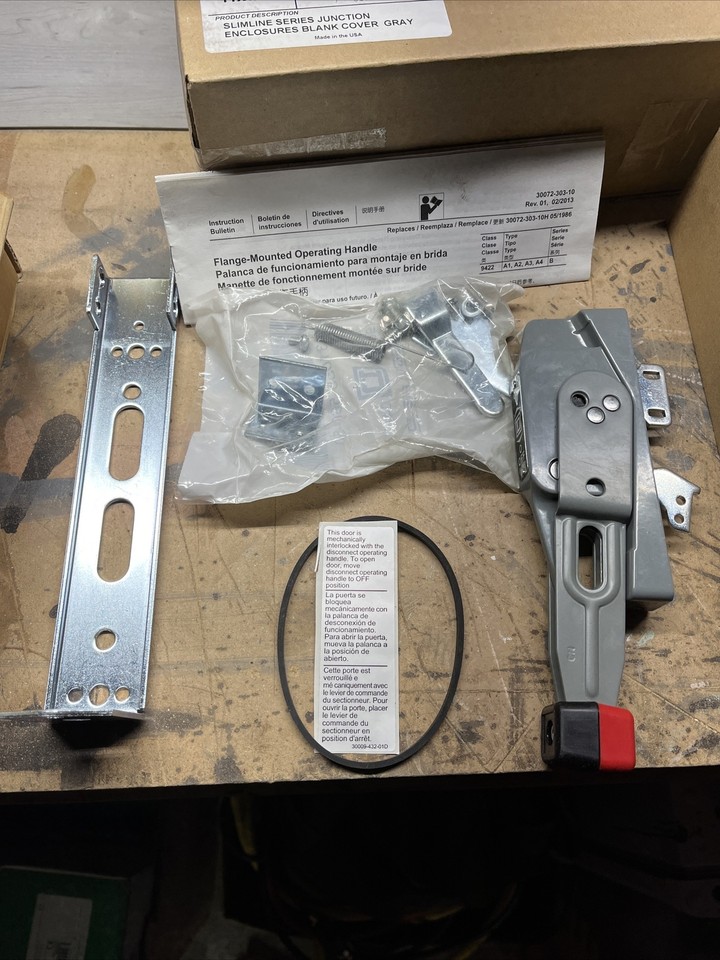 Square D Flange Mounted Operating Handle 9422A1 | eBay