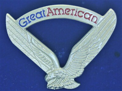 Great American Airways Pilot Hat Badge Airline Pilot Wing KW | eBay