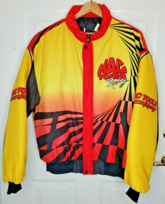 Vtg Swingster Mac Tools Racing Motor Sports Men's Size L Checker Jacket ...