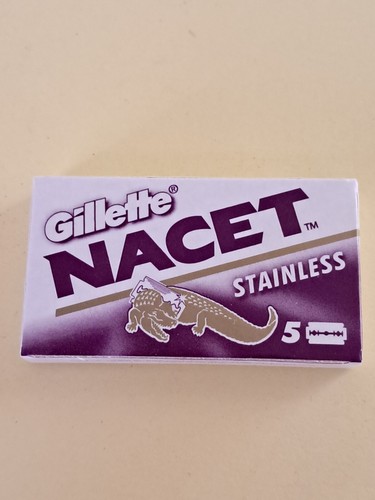 10 Gillette NACET Double Edge Safety Razor Blades for sale online | eBay