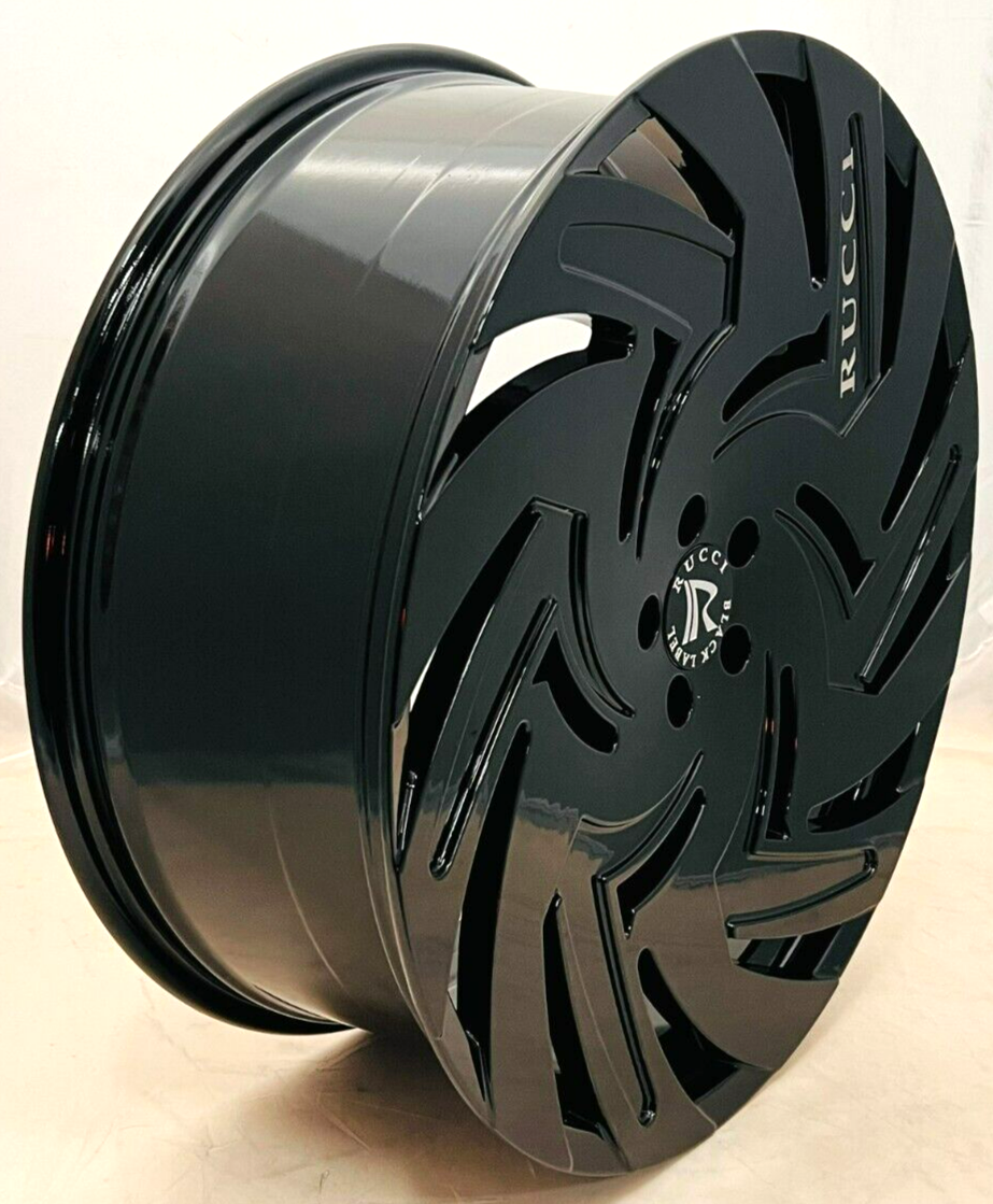 RUCCI BLACK LABEL 5X115 BOLT PATTERN 24X10" | eBay