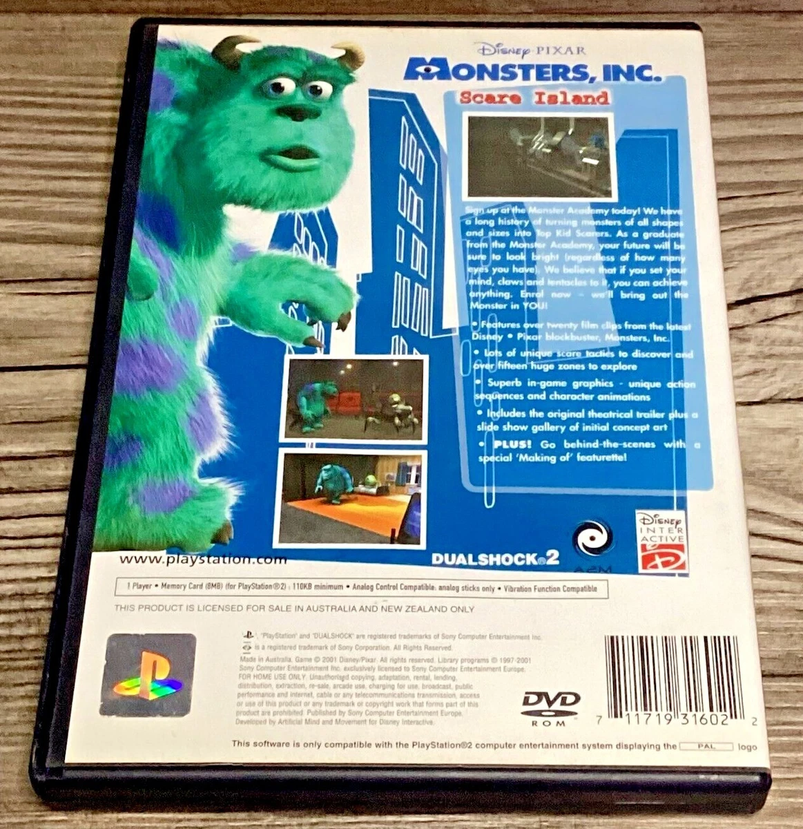 Monsters Inc Game Over