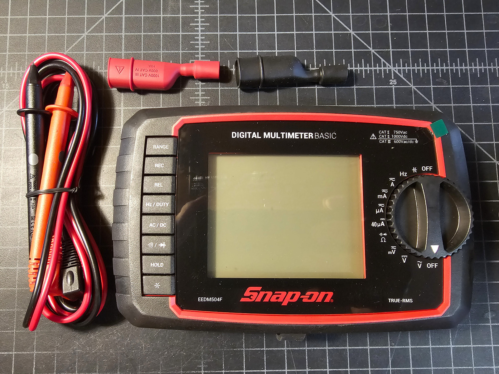 Snap on EEDM504F Basic TRMS Digital Multimeter DMM for sale online | eBay