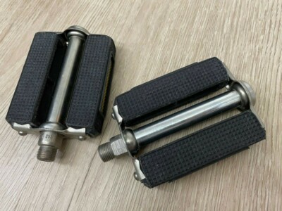 NOS vintage UNION Vintage Classic 9/16 Rubber Blocks Pedals Germany ...