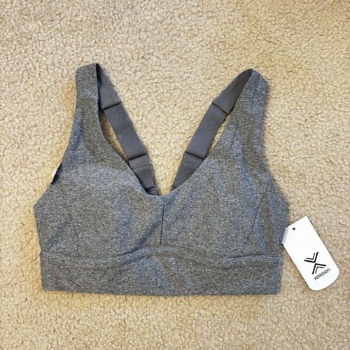 NWT Xersion Women's Size XS Sports Bra In Heather Grey | eBay