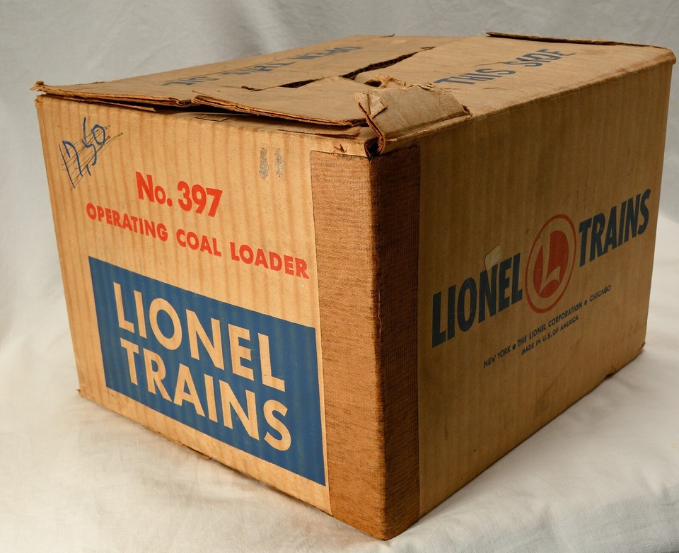 Lionel No.397 Vintage O Operating Coal Loader w/Original Box | eBay