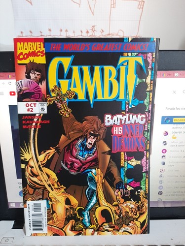 GAMBIT #2 BATTLING HIS INNER DEMONS MARVEL COMICS UNIVERS X-MEN | eBay