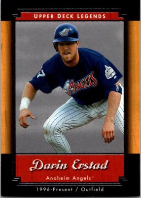 2001 Upper Deck Legends #1 Darin Erstad | eBay