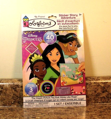 Colorforms Disney Princess Sticker Story Adventure Set NEW | eBay
