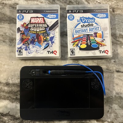 U Draw tablet playstation 3 with Marvel Super Her squad and instant ...