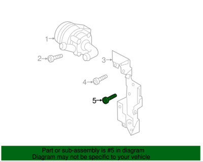 Volkswagen Genuine OEM Oil Cooler Mount Bolt N-909-861-02 | eBay