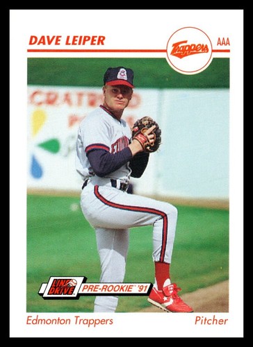 1991 Line Drive AAA #166 Dave Leiper Edmonton Trappers Baseball Card | eBay