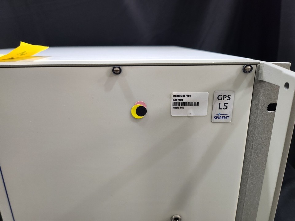 Spirent GSS7700 : GPS/SBAS Simulator GPS L5 (7504) AS-IS SELLING | eBay