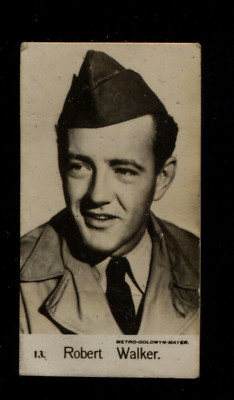 Robert Walker Vintage Movie Film Star Trading Photo Card | eBay