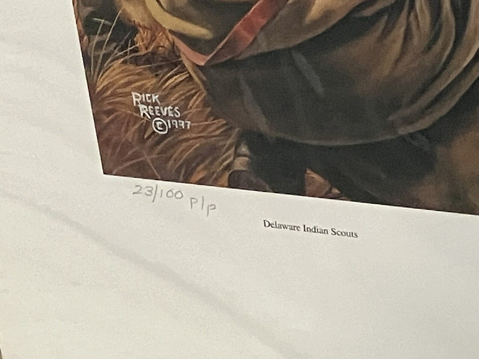 Rick Reeves - “Thus Far and No Further” print | eBay