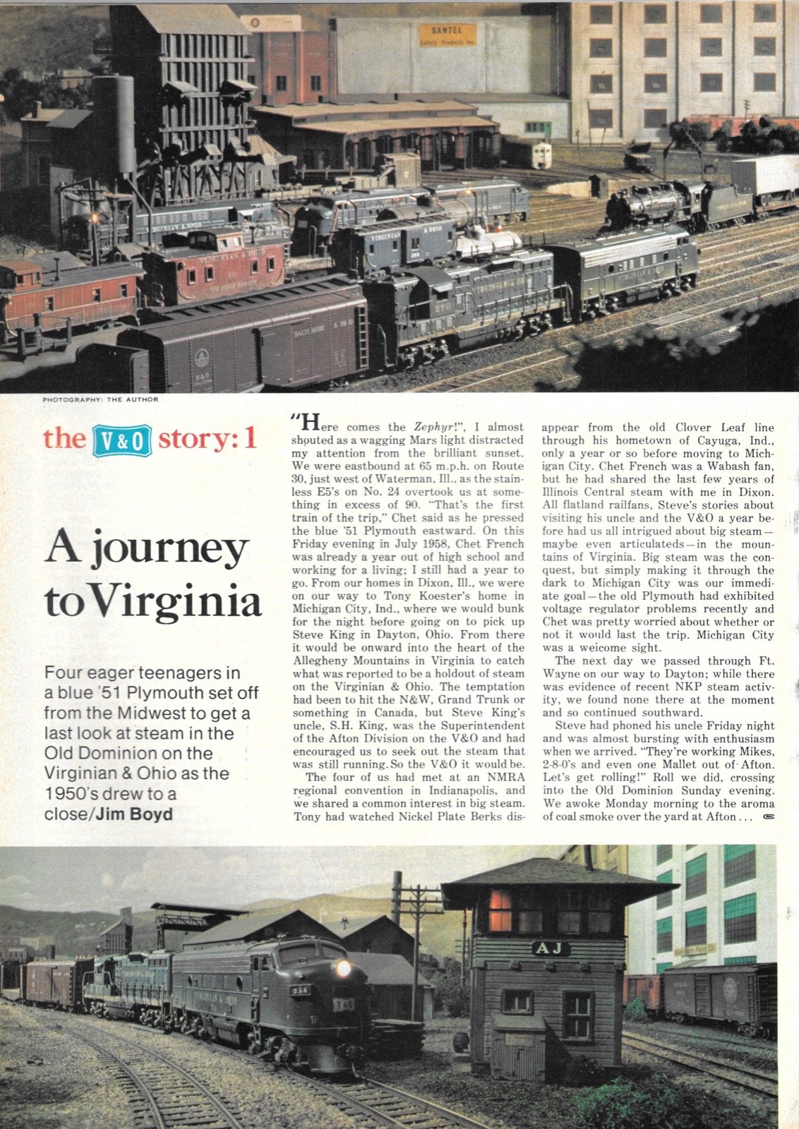 Railroad Model Craftsman Jan 1977 Frenda Mine V&O Virginia Scale Lumber ...