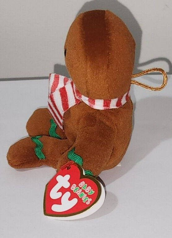 Ty Holiday Baby Beanie - YUMMY the Gingerbread Man Ornament Plush 4 ...