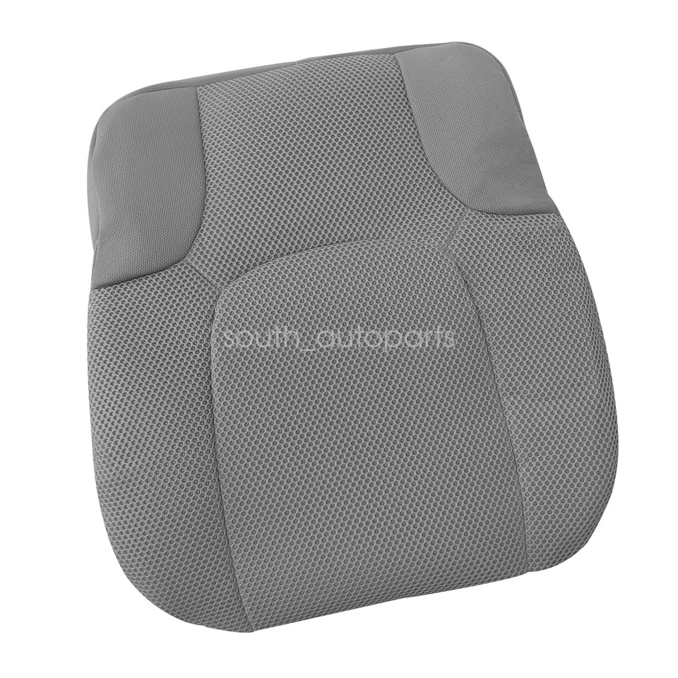 Driver Top Back Seat Cover Cloth Steel Gray For 2005-2019 Nissan ...