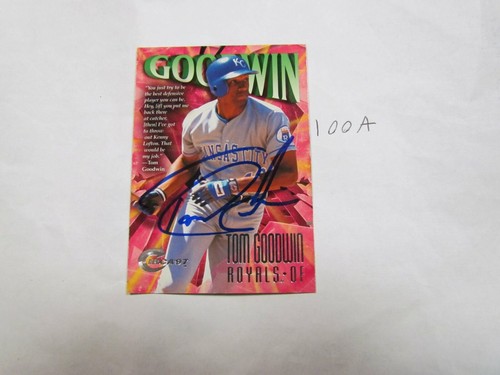 1997 Fleer Tom Goodwin Autographed Signed Baseball Card | eBay
