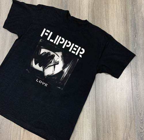 Flipper Band Love Album Music Black Unisex Adult T-Shirt S To 5XL MC887 ...