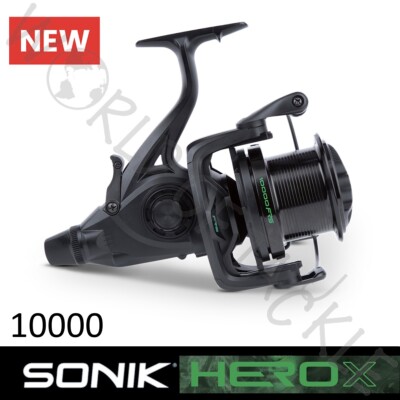 SONIK Hero X 10000 FRS Reel Freespool Big Pit Reel Carp Coarse Pike ...