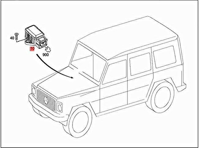 MERCEDES Mercedes-Benz OEM Anti-lock Brakes-yaw Rate Sensor 0009055700 ...